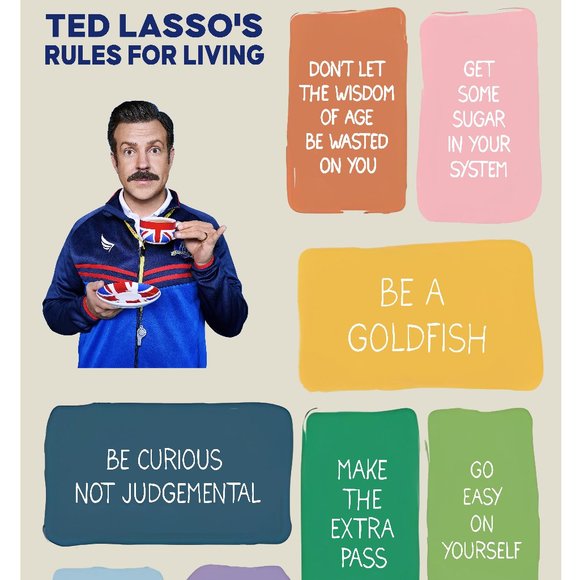 Art | Ted Lasso Motivational Poster | Poshmark